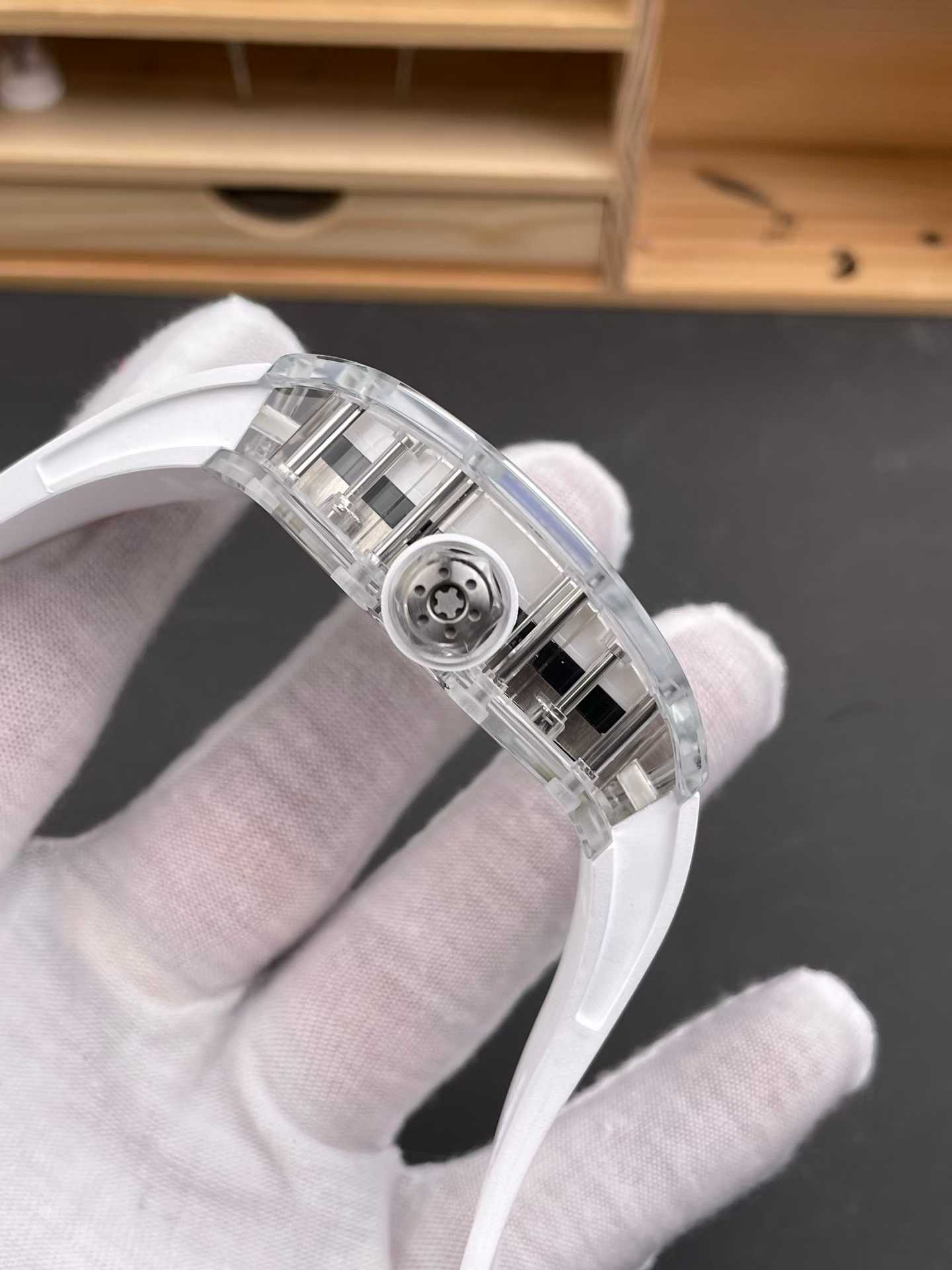 Richard Mille RM 38-02 Tourbillon Bubba Watson watch with a white Swiss ...